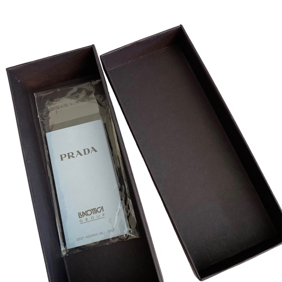 Prada | Accessories | Authentic Prada Eyeglass Box | Poshmark